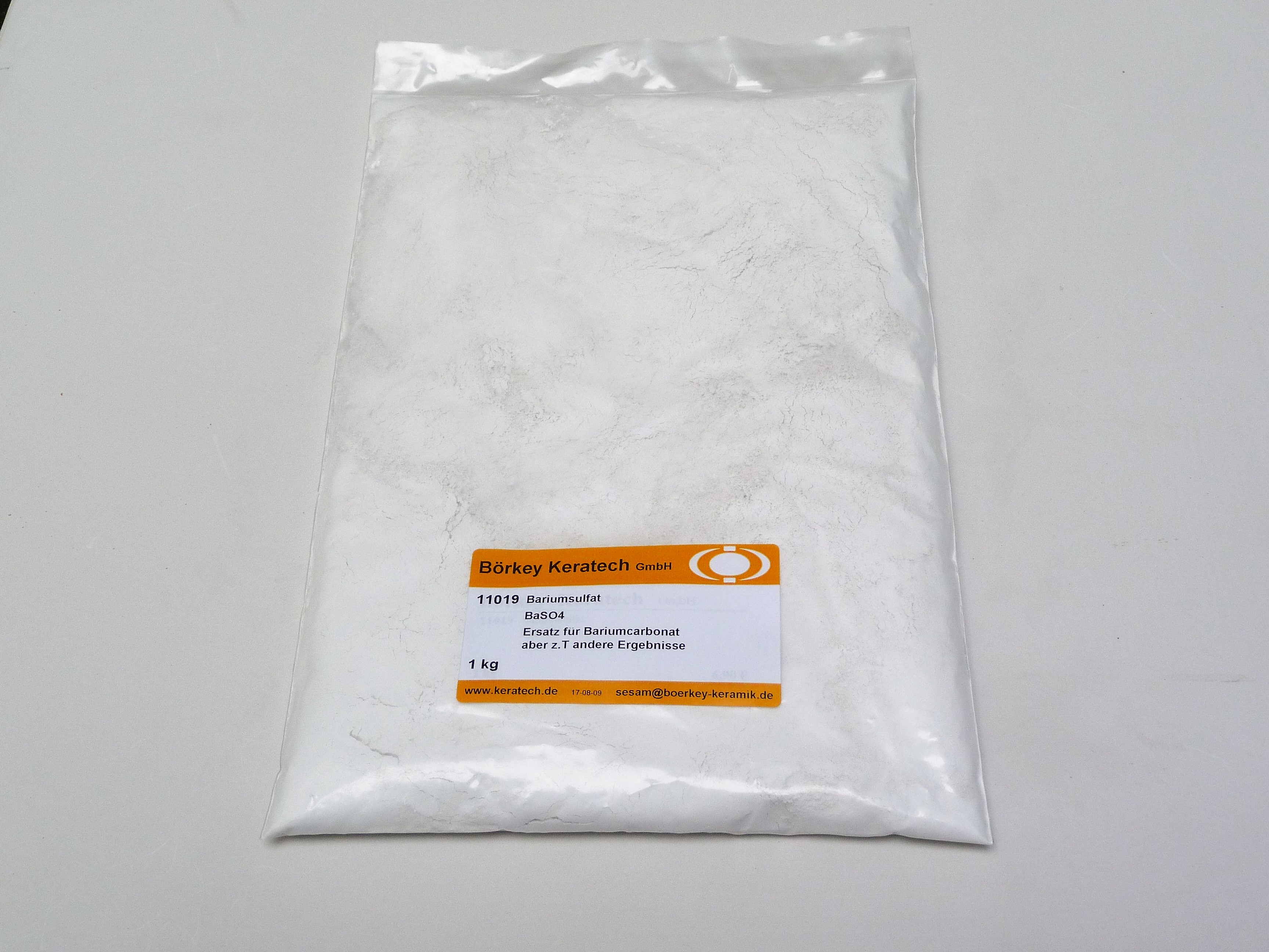 Bariumsulfat - Produkte zur Herstellung von Keramik und Porzellan ...